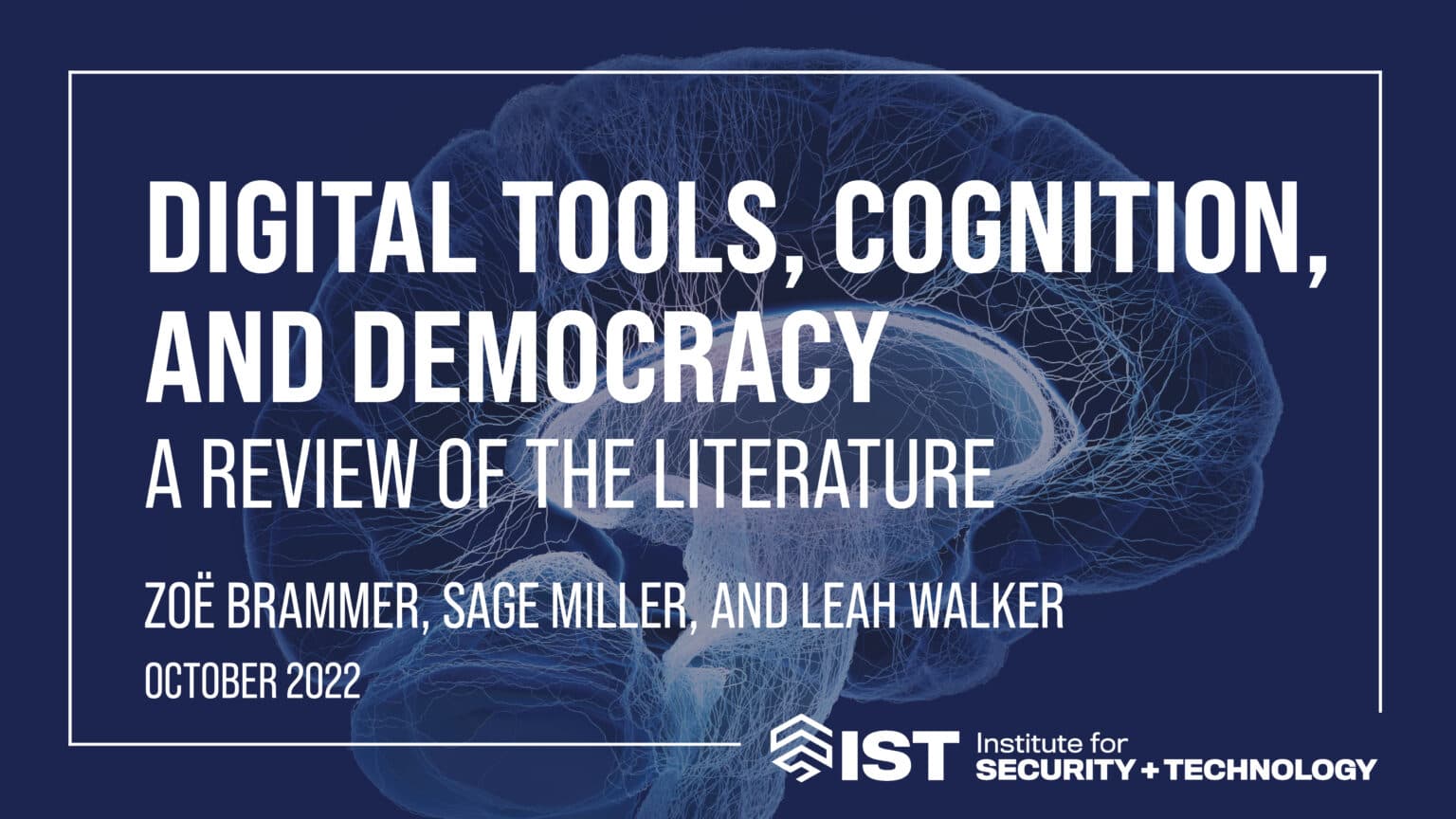 Digital Tools, Cognition, and Democracy: A Review of the Literature ...