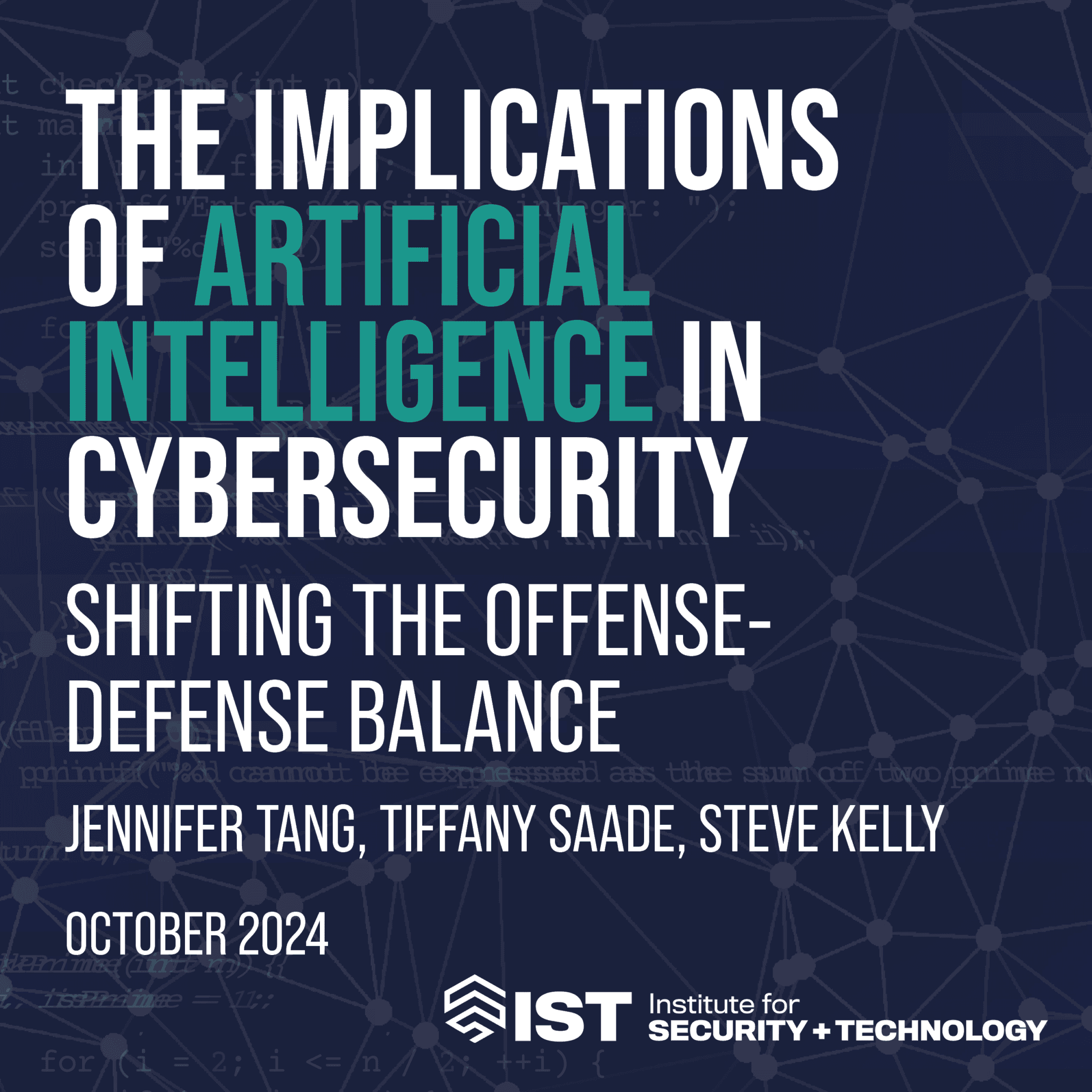 Institute For Security And Technologythe Implications Of Artificial Intelligence In