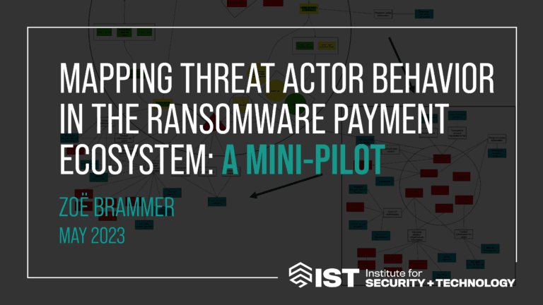 Mapping Threat Actor Behavior in the Ransomware Payment Ecosystem: A ...