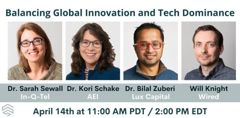 Balancing Global Innovation and Tech Dominance - Institute for Security ...