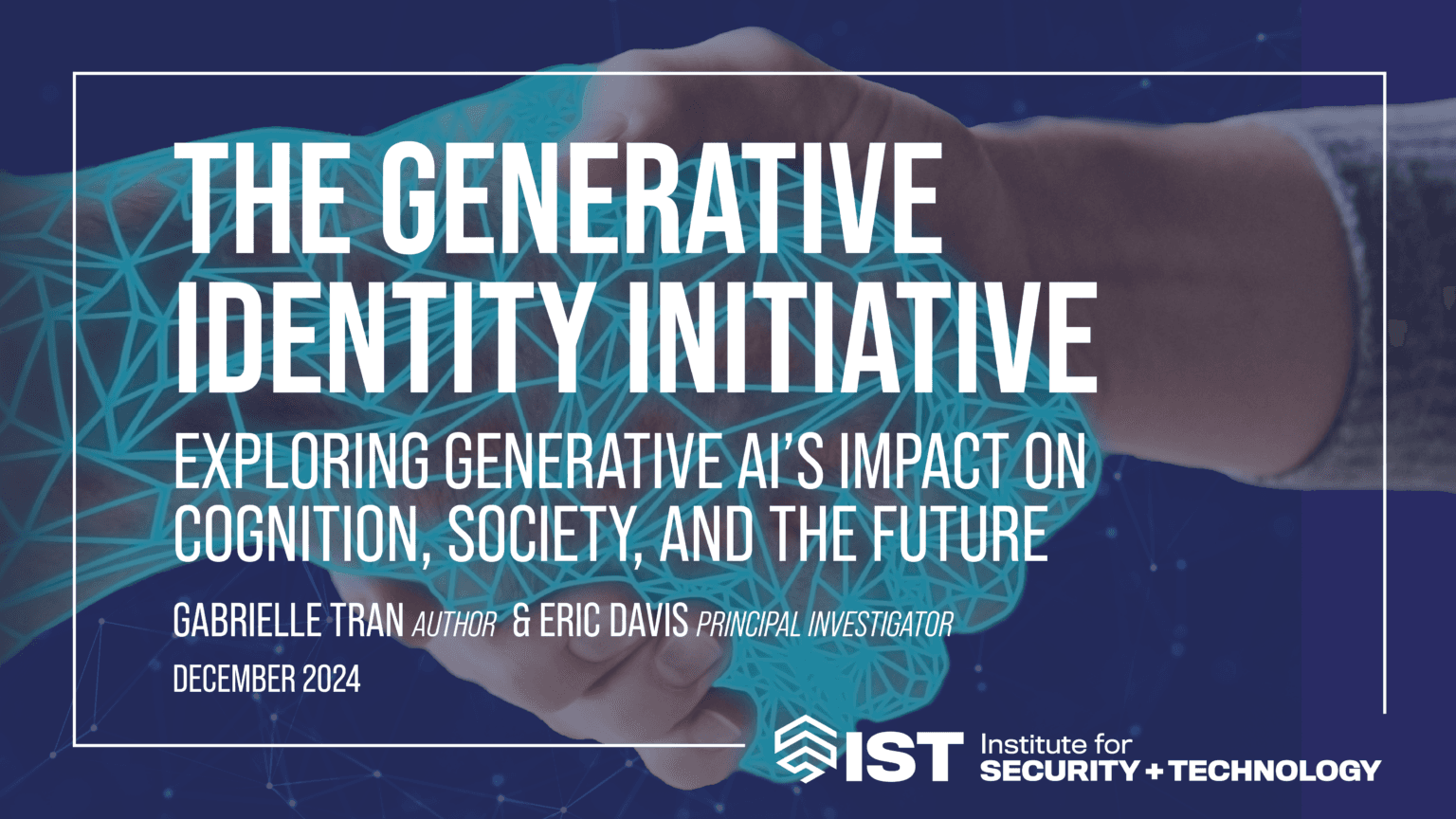 The Generative Identity Initiative: Exploring Generative AI’s Impact on ...