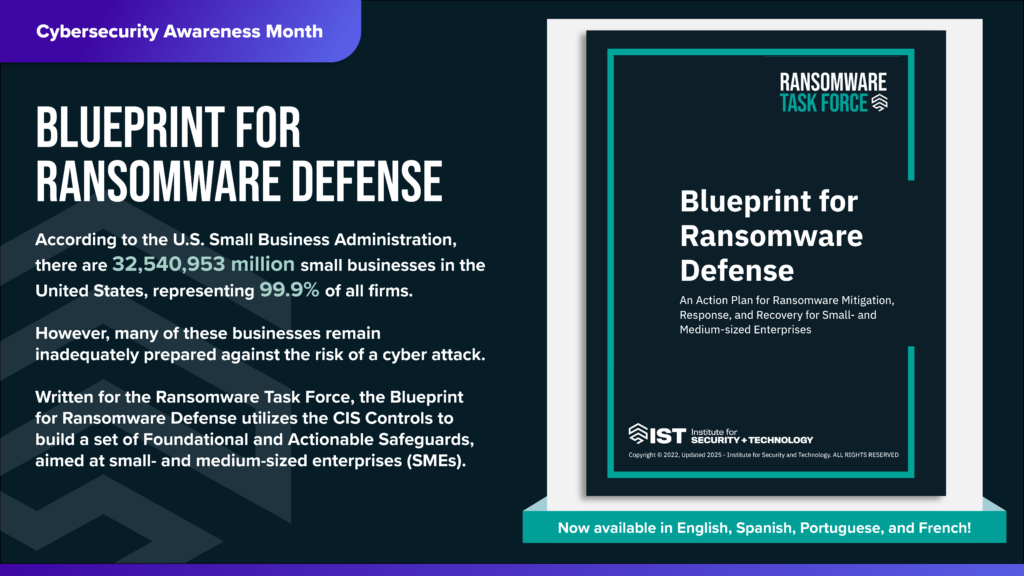 Cybersecurity Awareness Month at IST: Spotlighting our cyber efforts ...