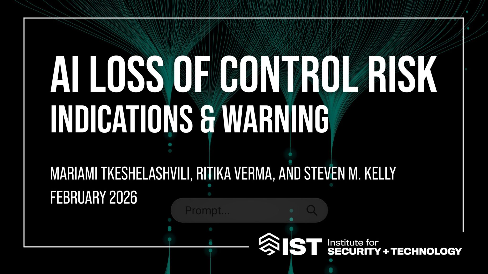AI Loss of Control Risk: Indications & Warning - Institute for Security ...
